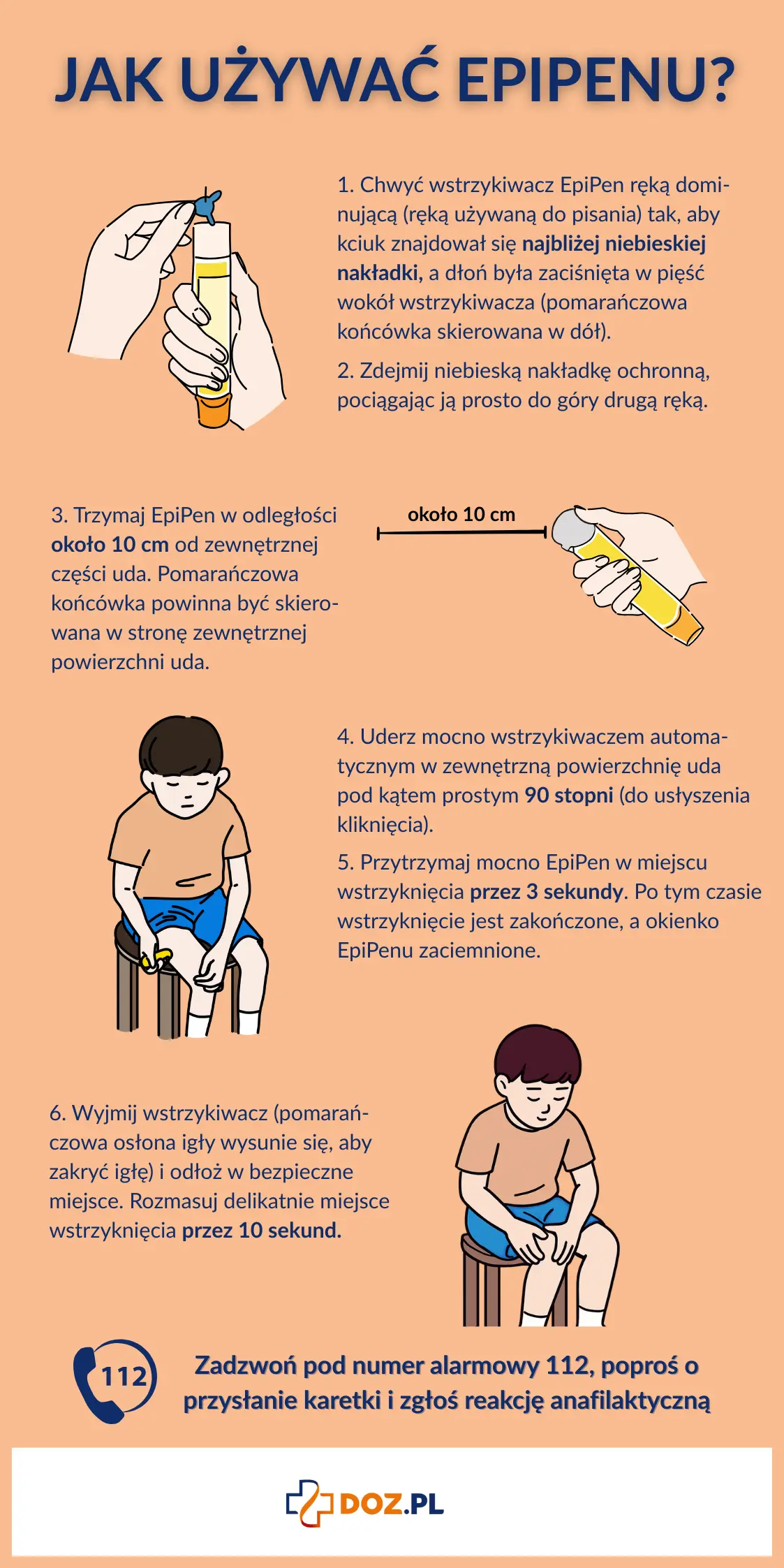Zastrzyk z adrenaliny. Kto powinien mieć przy sobie EpiPen i jak ...