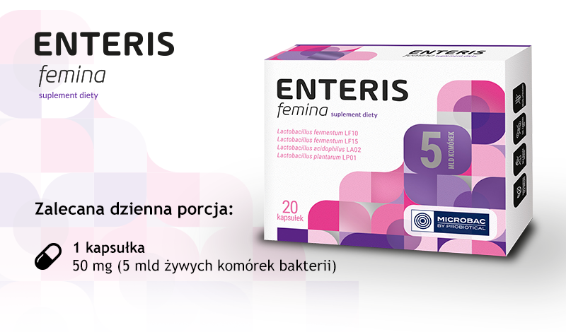 Enteris femina, kapsułki, 20 szt. - Portal DOZ.pl