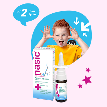 Nasic Kids, (0,05mg+5mg)/dawkę, aerozol do nosa, roztwór, 10 ml