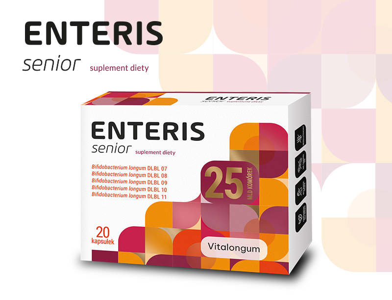 Enteris Senior, kapsułki, 20 szt. - Portal DOZ.pl