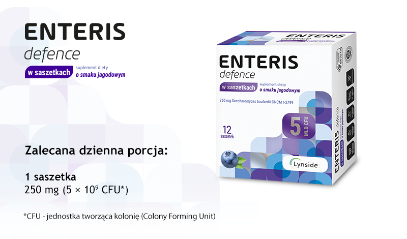 Enteris defence, proszek w saszetkach, 12 szt. - Portal DOZ.pl