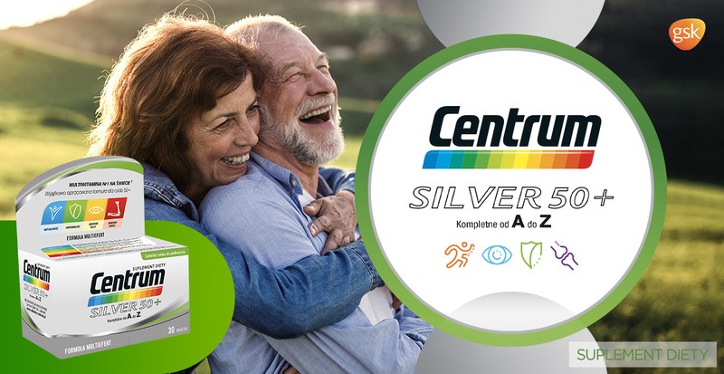 Centrum Silver 50+, tabletki, 30 szt. - Portal DOZ.pl