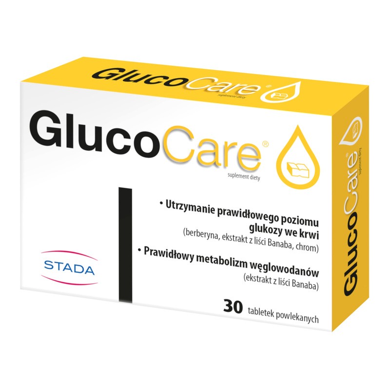 GlucoCare, tabletki powlekane, 30 szt.