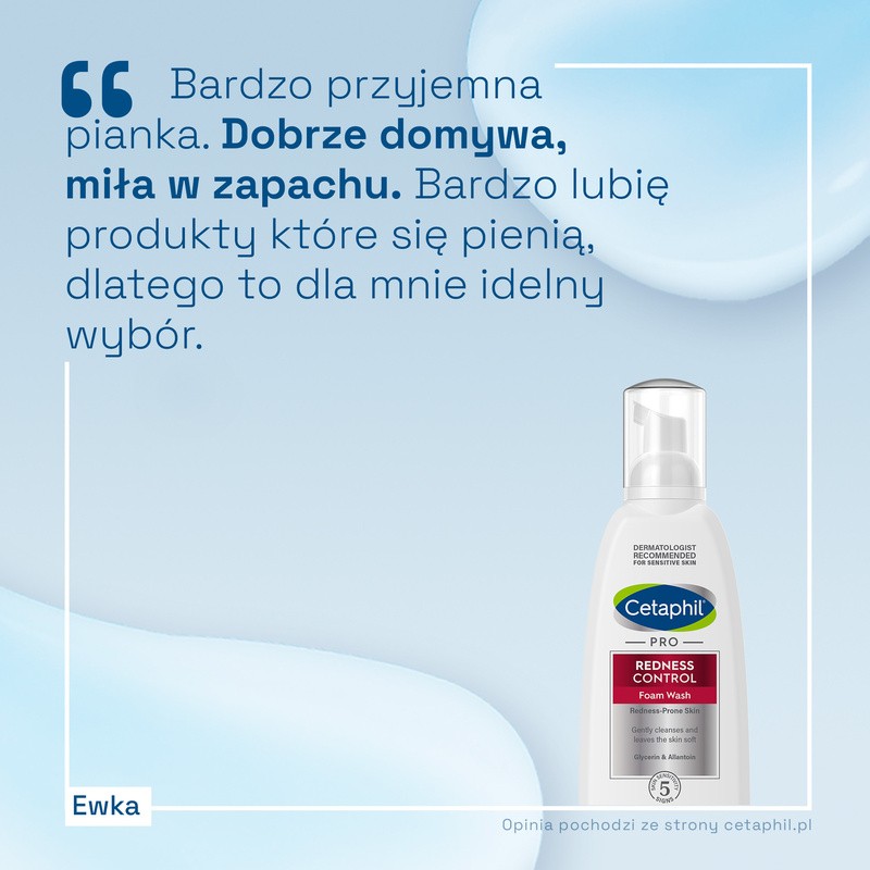 Cetaphil PRO Redness Control, pianka do mycia, 236 ml