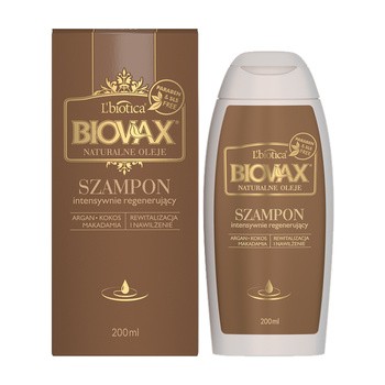 Biovax Naturalne Oleje, szampon intensywnie regenerujący, 200 ml - Portal DOZ.pl