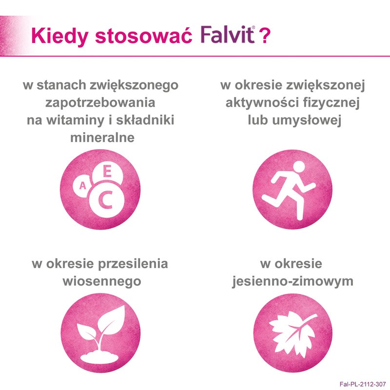Falvit, tabletki drażowane, 60 szt.
