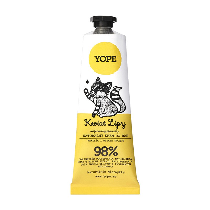 Yope Kwiat Lipy, naturalny krem do rąk, 50 ml