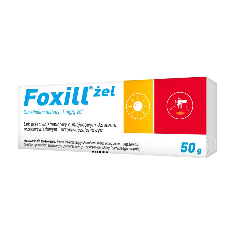 Foxill, 1 mg/g, żel, 50 g