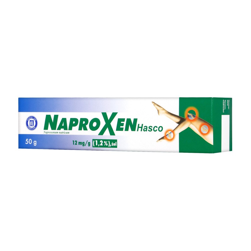 Naproxen Hasco, 12 mg/g, żel, 50 g