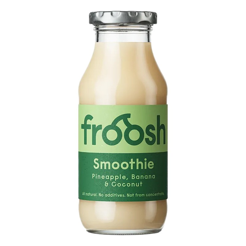 Froosh Smoothie, Ananas, Banan i Kokos, 250 ml