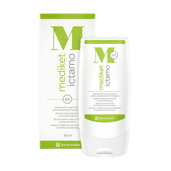 Mediket Ictamo, szampon do skóry podrażnionej, 80 ml