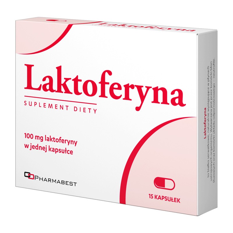 Laktoferyna, kapsułki, 15 szt.