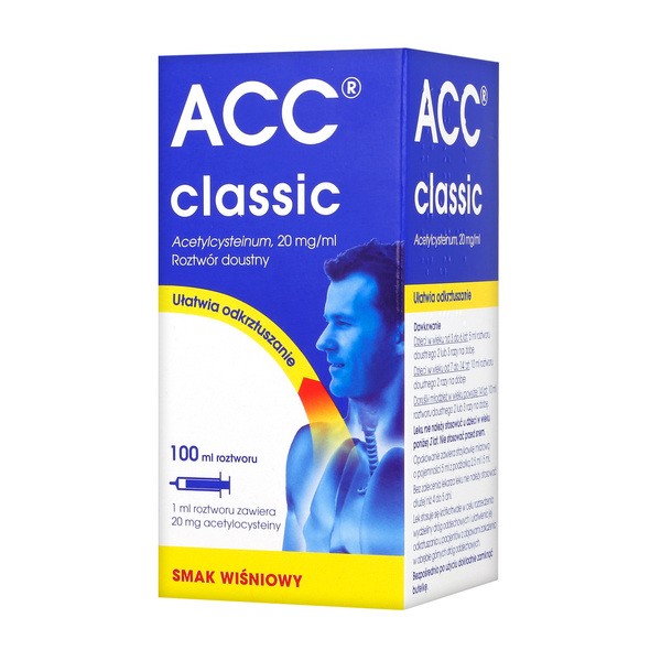 ACC classic, (20 mg/ml), roztwór doustny, 100 ml