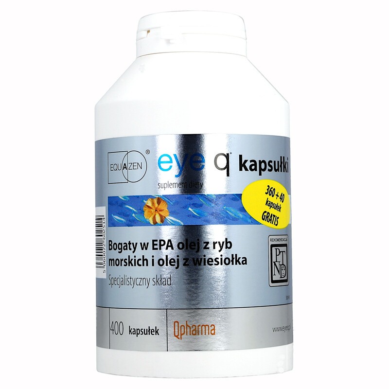 Eye Q, kapsułki, 400 szt. (360 szt. + 40 szt.)
