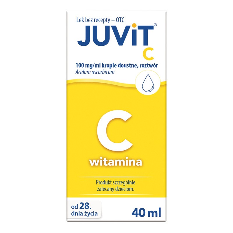 Juvit C, 100 mg/ml, krople doustne, 40 ml