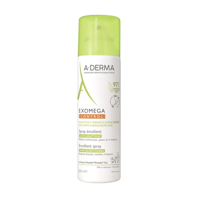Aderma Exomega Control, spray emolient, 200 ml
