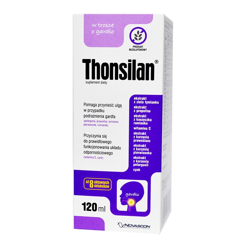 Thonsilan, syrop, 120 ml