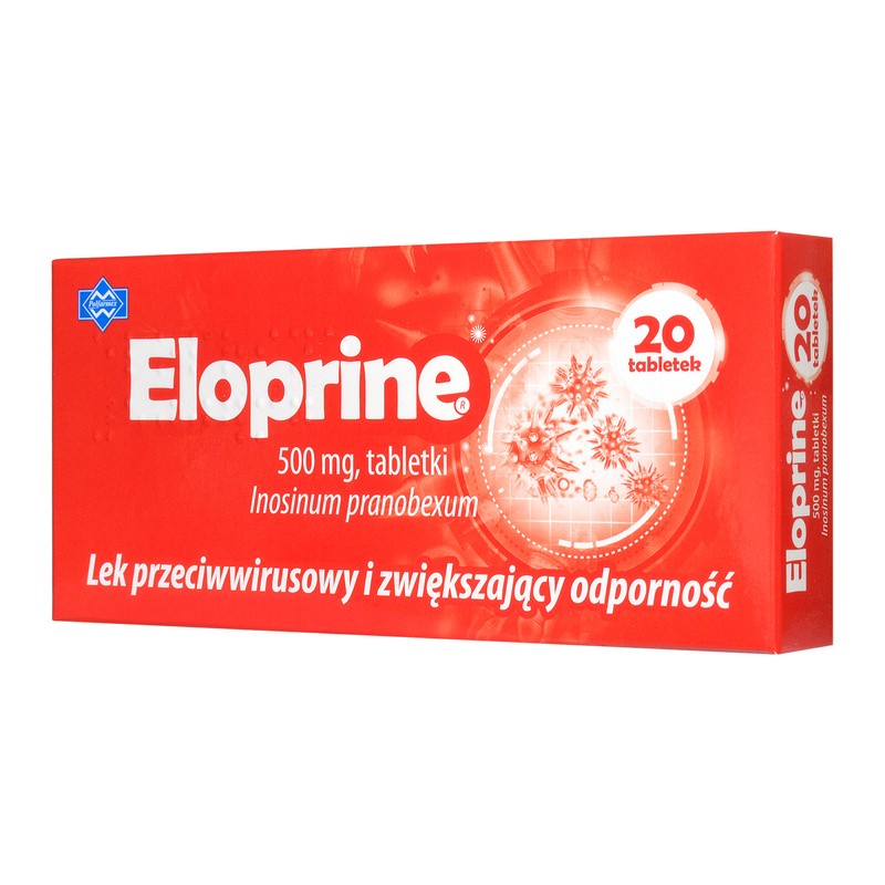 Eloprine, 500 mg, tabletki, 20 szt.