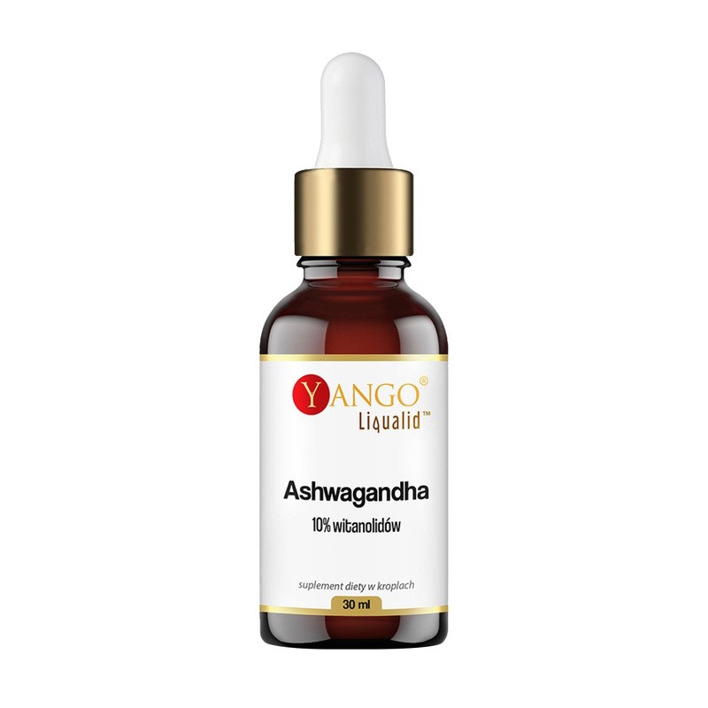 Ashwagandha 10% witanolidów, krople, 30 ml