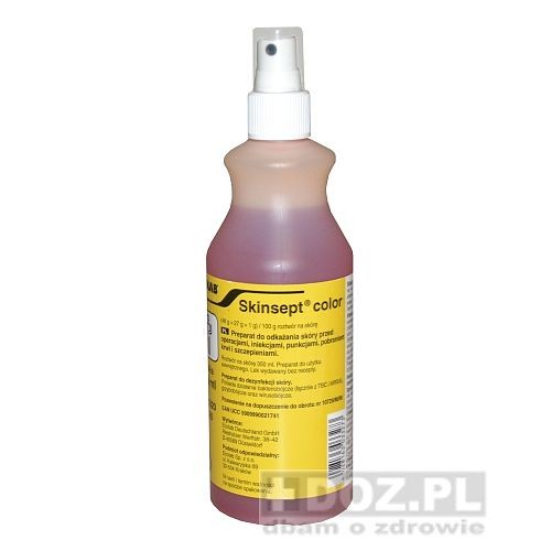 Skinsept Color, roztwór na skórę, 350 ml