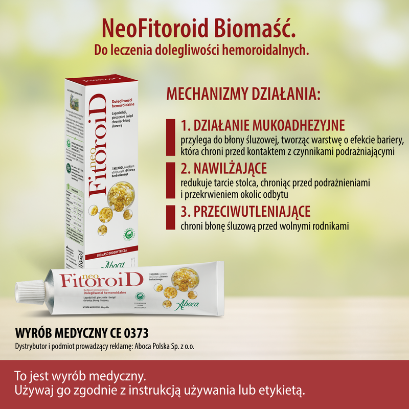 NeoFitoroid, maść z aplikatorem, 40 ml