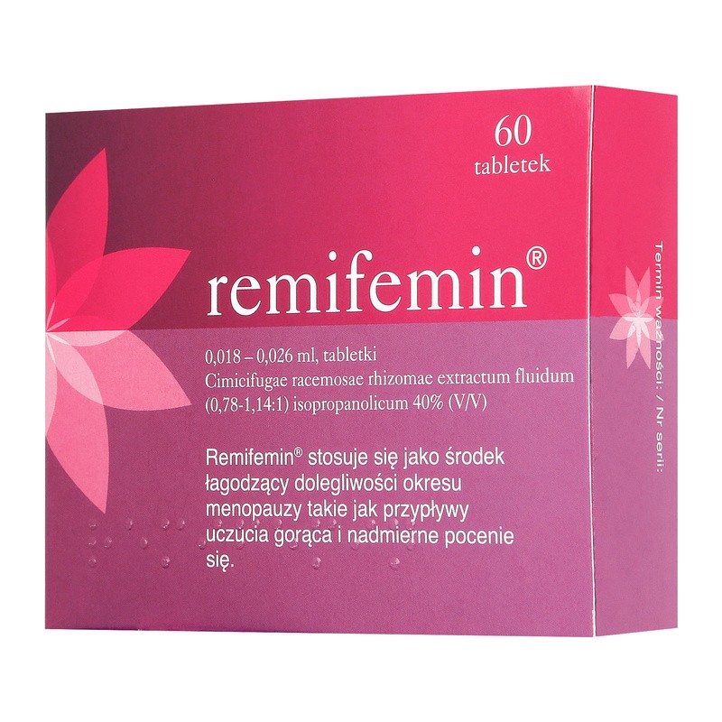 Remifemin, tabletki, 60 szt.