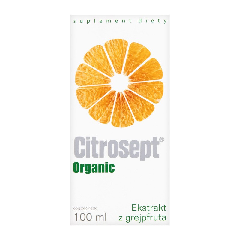 Citrosept Organic, krople, 100 ml