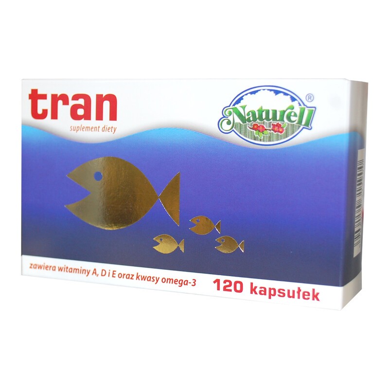 Tran, kapsułki, 120 szt