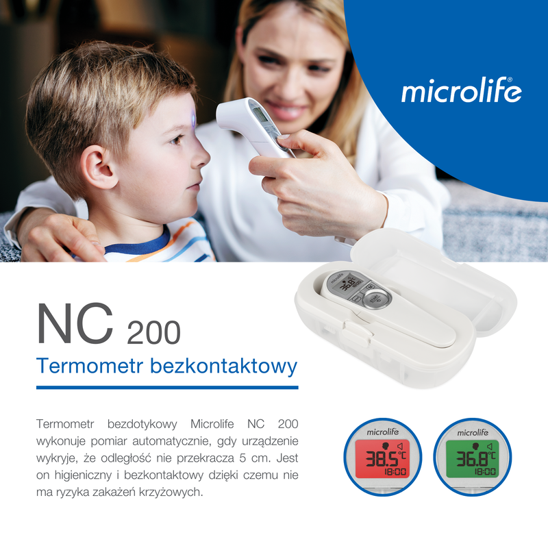 Termometr Microlife NC 200, bezkontaktowy