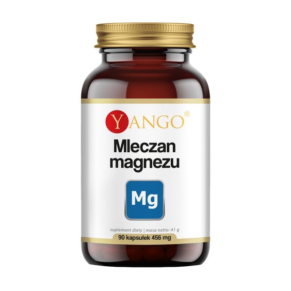 Mleczan magnezu, kapsułki, 90 szt.