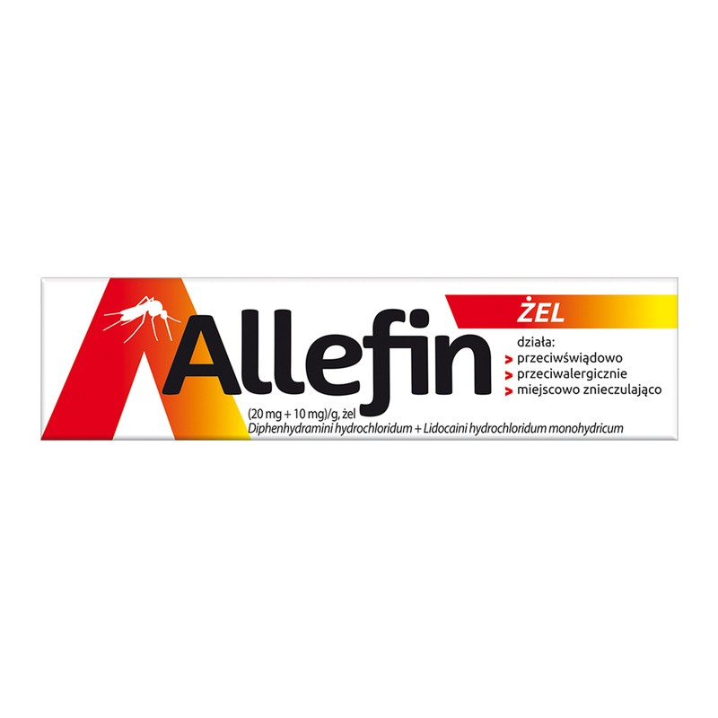 Allefin, (20 mg + 10 mg)/g, żel, 30 g