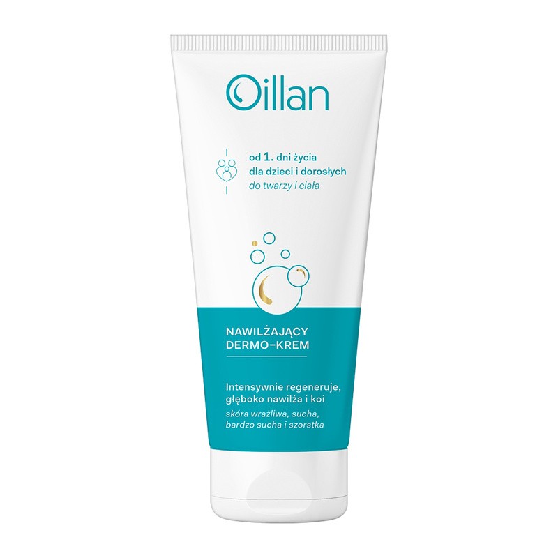 Oillan, nawilżający dermo-krem, 200 ml