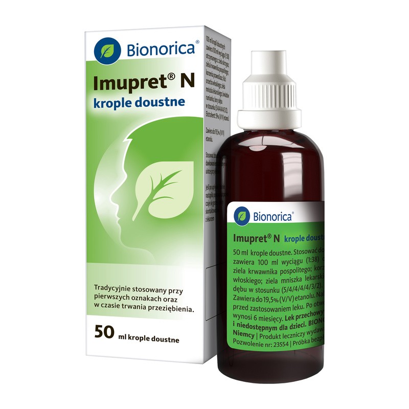 Imupret N, 1 ml/ml, krople doustne, 50 ml