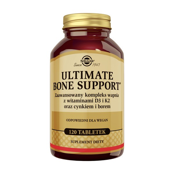 Solgar Ultimate Bone Support, tabletki, 120 szt.
