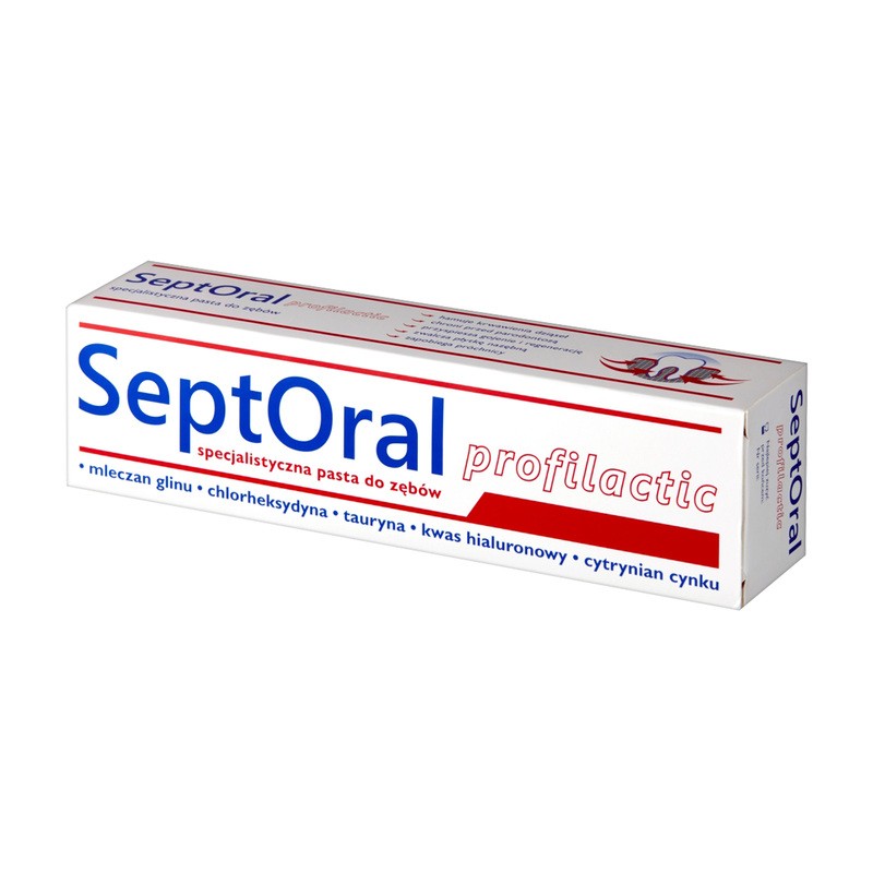 SeptOral profilactic, specjalistyczna pasta do zębów, 100 ml