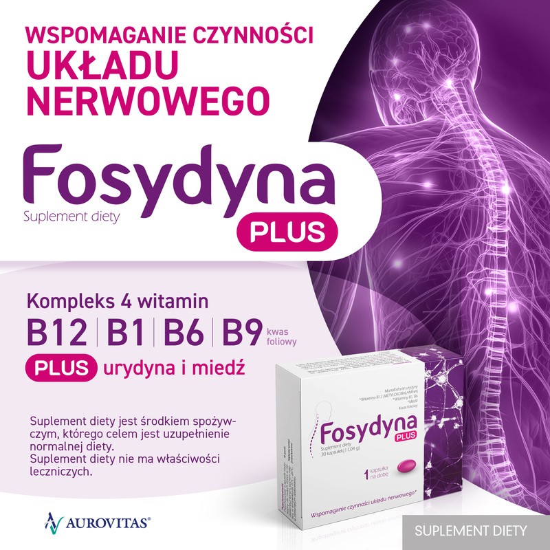 Fosydyna Plus, kapsułki, 30 szt.