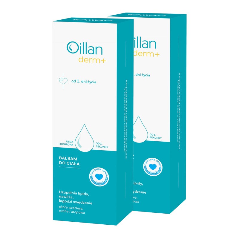 Zestaw Oillan Derm+, balsam do ciała