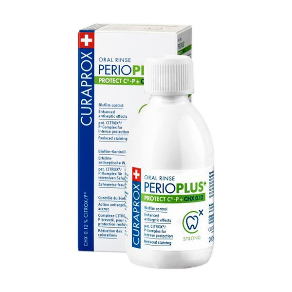 Curaprox Perio Plus+ Protect, płyn do płukania jamy ustnej, 200 ml