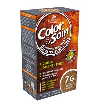 Color&Soin, farba do włosów, złocisty blond (7G), 135 ml - Portal Dbam ...