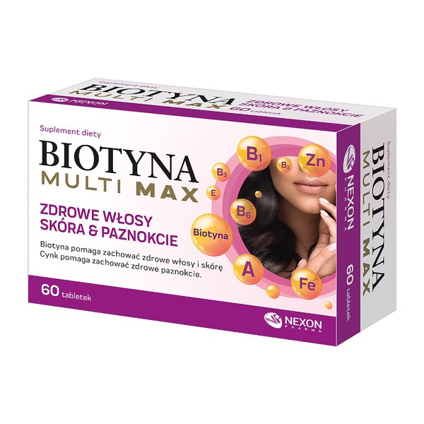 Biotyna Multi Max, tabletki, 60 szt.