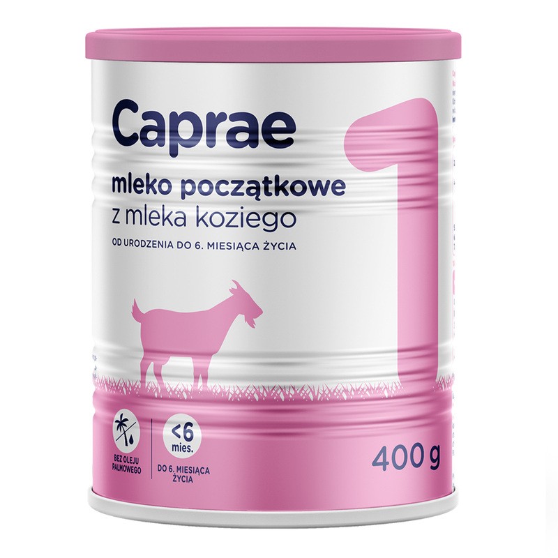 Caprae 1, mleko początkowe z mleka koziego, od urodzenia do 6. miesiąca ...