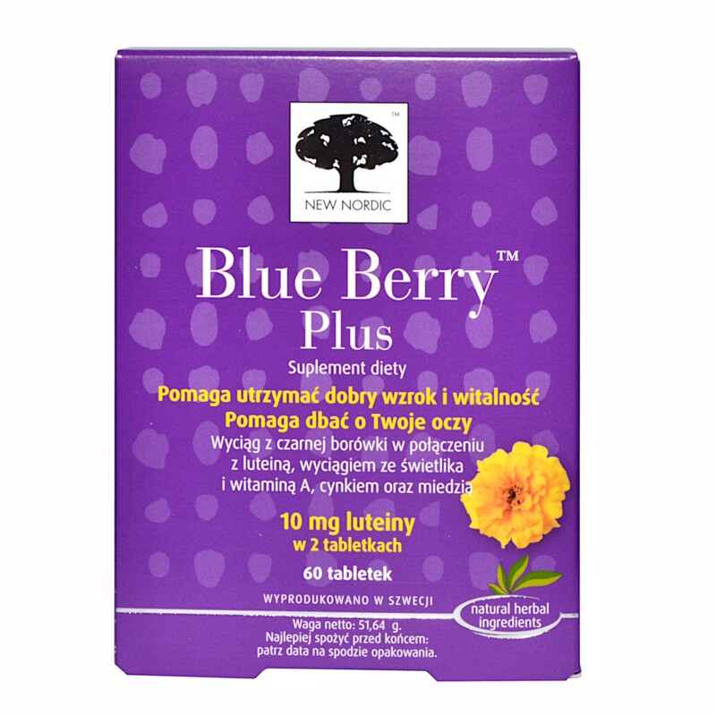 Blue Berry Plus, tabletki, 60 szt.