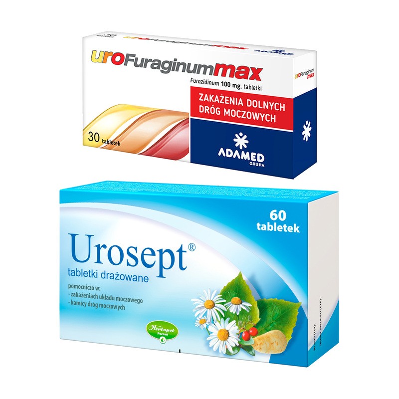 Zestaw Urofuraginum Max + Urosept