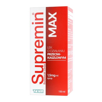 Supremin MAX, 1,5 mg/ml, syrop, 150 ml - Portal DOZ.pl