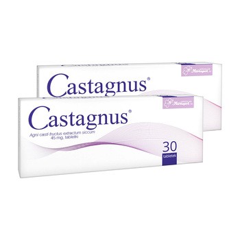 Zestaw 2x Castagnus, 45 mg, tabletki, 30 szt.