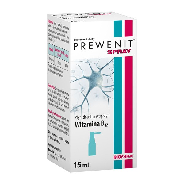 Prewenit, spray, do ust, 15 ml