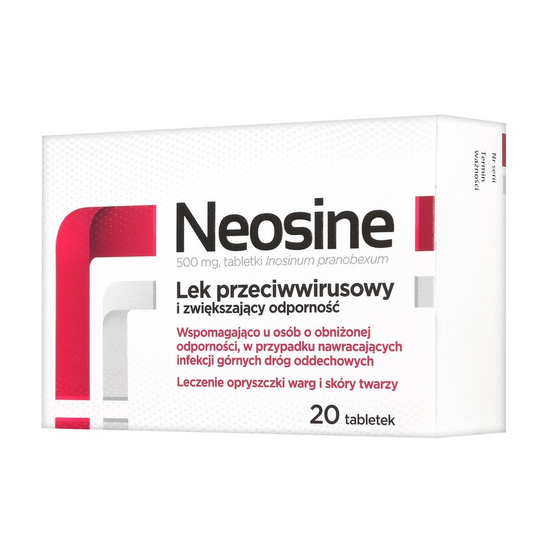 Neosine, 500 mg, tabletki, 20 szt.