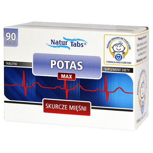 Potas Max Naturtabs, tabletki, 90 szt
