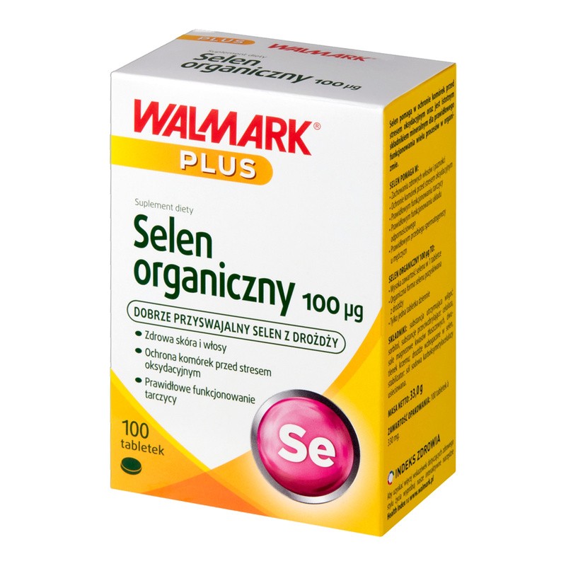 Selen, 100 µg, tabletki, 100 szt. (Walmark)