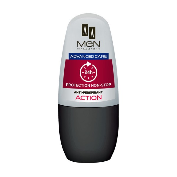 AA Men Advanced Care Action, antyperspirant, 50 ml